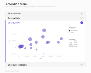 Accordion Menus – Lisa Trescott